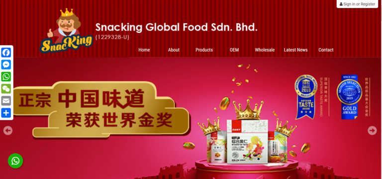 List of Snack Manufacturers in Malaysia - OEM Manufacturers